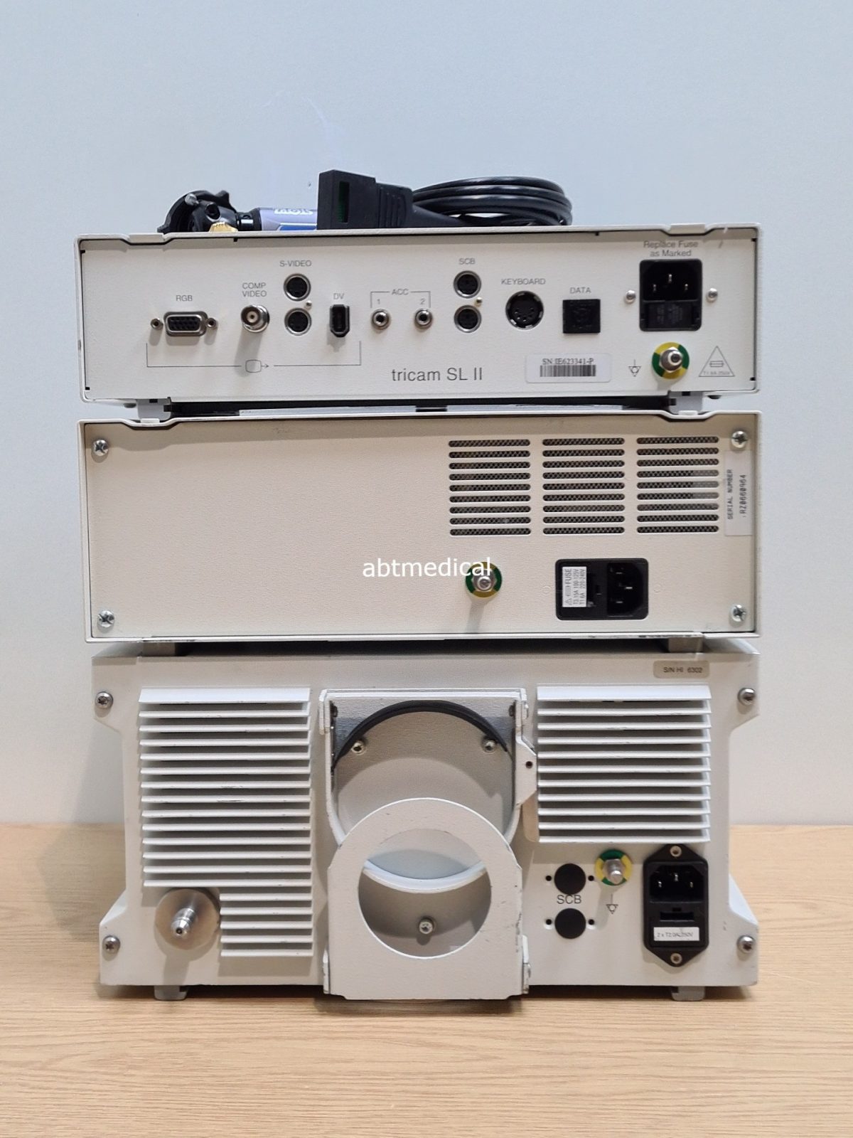 Karl Storz SCB tricam SL II 202230 20 + Camera 20221039 + Light source ...