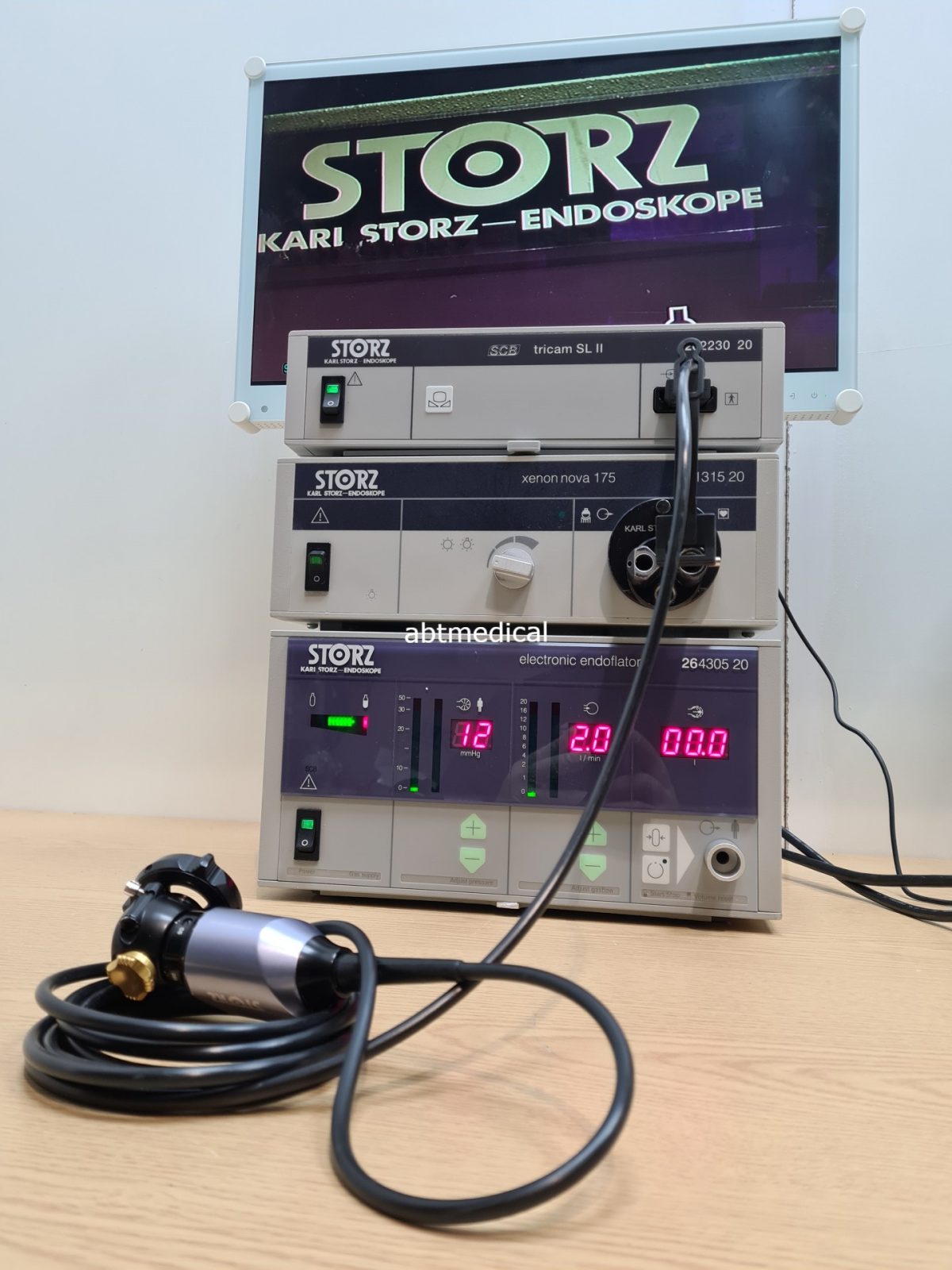 Karl Storz SCB tricam SL II 202230 20 + Camera 20221039 + Light source ...