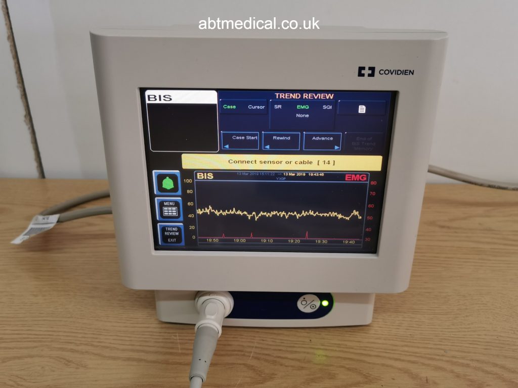 Covidien Aspect Medical Bis Vista Monitor + BIS Loc 2 Channel Module ...