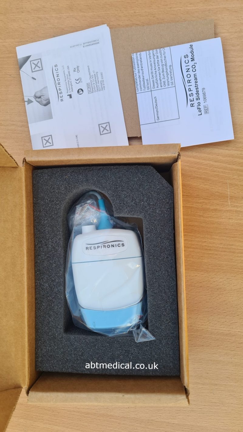 GE carescape one loflo sidestram respronics co2 module ref:1069879 ...