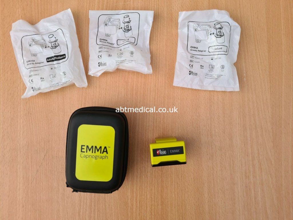 MASIMO EMMA ETCO2 – Respiration Rate Monitor Capnography Capnometer ...