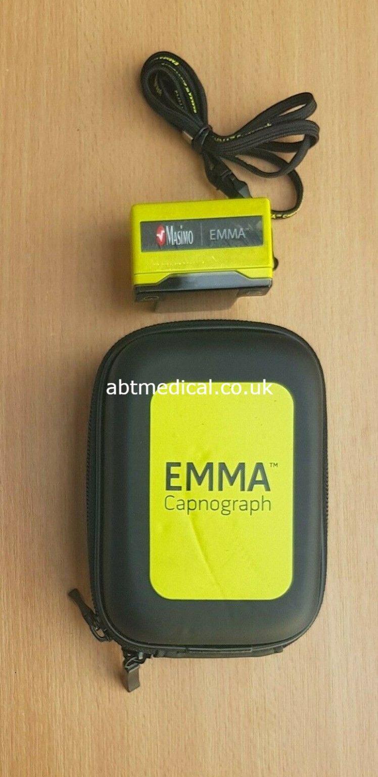 MASIMO EMMA ETCO2 – Respiration Rate Monitor Capnography Capnometer ...