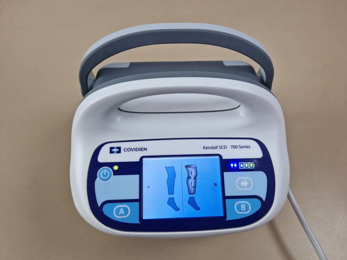 Covidien Kendall SCD 700 Vascular Compression Detection DVT with hose ...