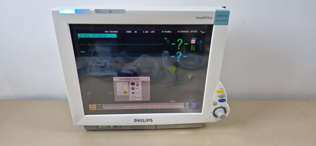 Philips IntelliVue MP70 Anesthesia Patient Monitor with Covidien Bis ...