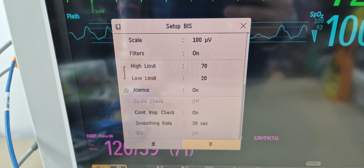 Philips IntelliVue MP70 Anesthesia Patient Monitor with Covidien Bis ...