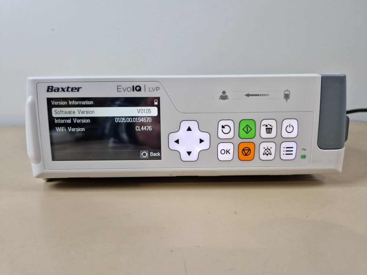 Baxter Evo IQ infusion pump driver – Welcome to