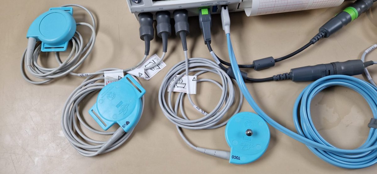 GE COROMETRICS 259CX SERIES MATERNAL MONITOR HEART ECG/EKG US + TOCO ...