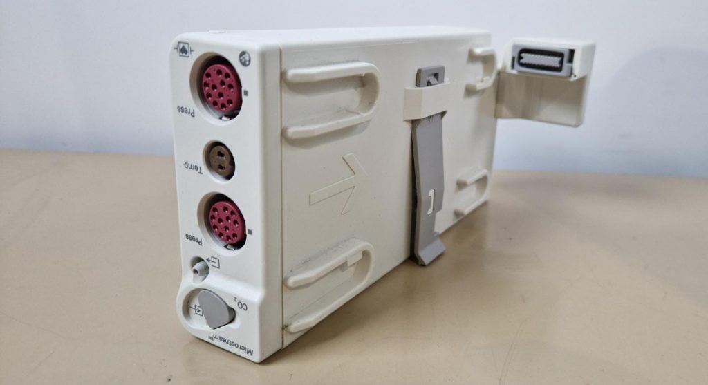 Philips M3015B Microstream CO2 Module+ press + temp C06 last cal:11 ...