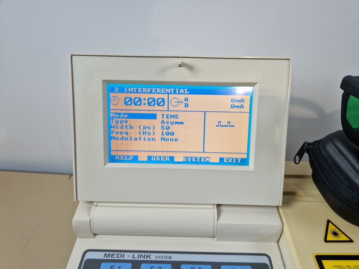 EMS Medi-Link Module with laser + interferential + Stimulation ...