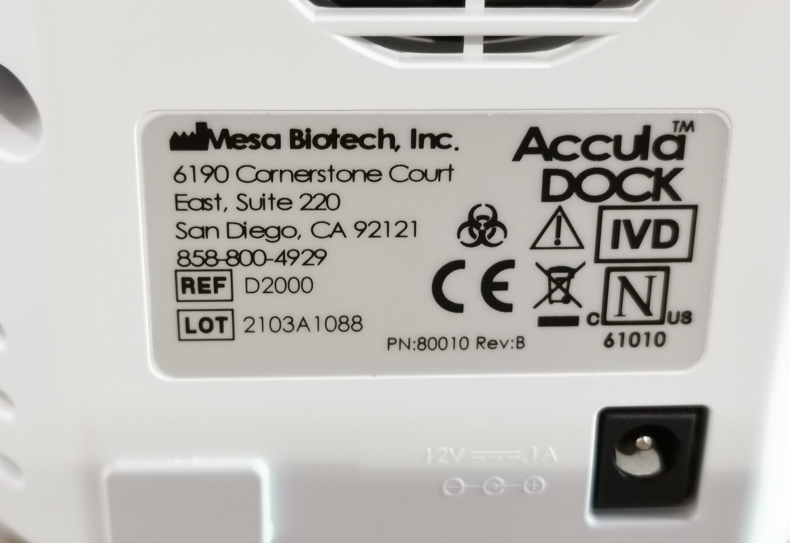 MESA BIOTECH Accula Dock Test System – Welcome to