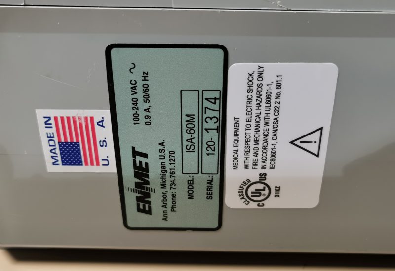 ENMET ISA-60M Oxygen Monitor – Welcome to