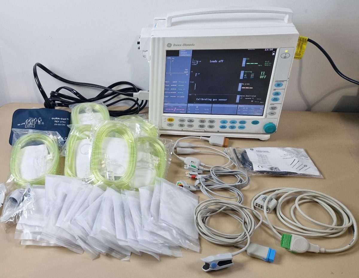 GE DATEX-OHMEDA GE Datex ohmeda S5 anesthetic Patient Monitor + E-CAiOV ...