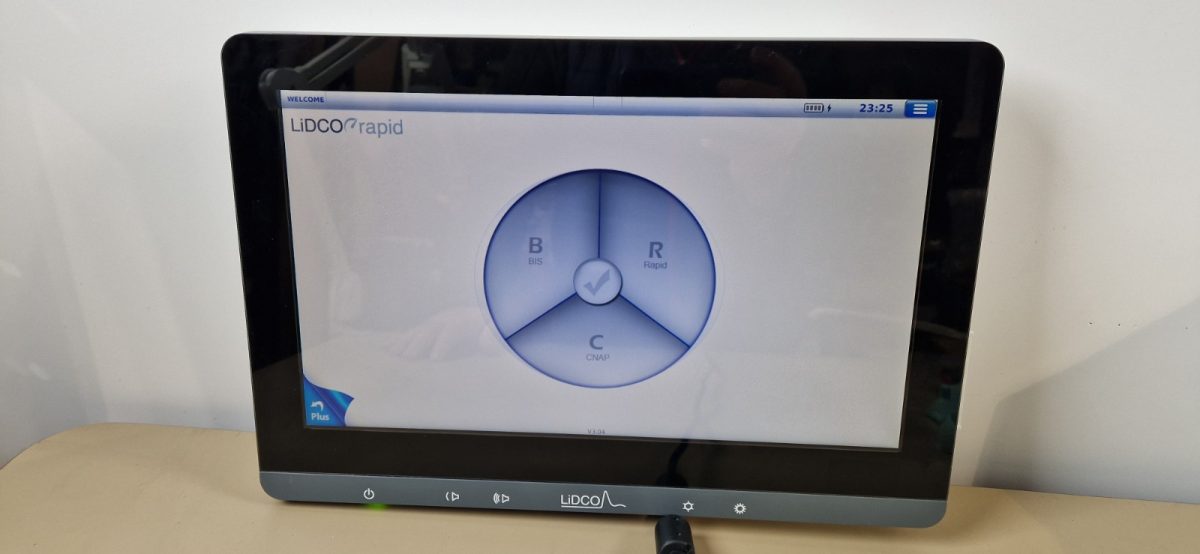 LIDCO Rapid Hemodynamic Monitor Ref.HM 92-01 Software Version with ...