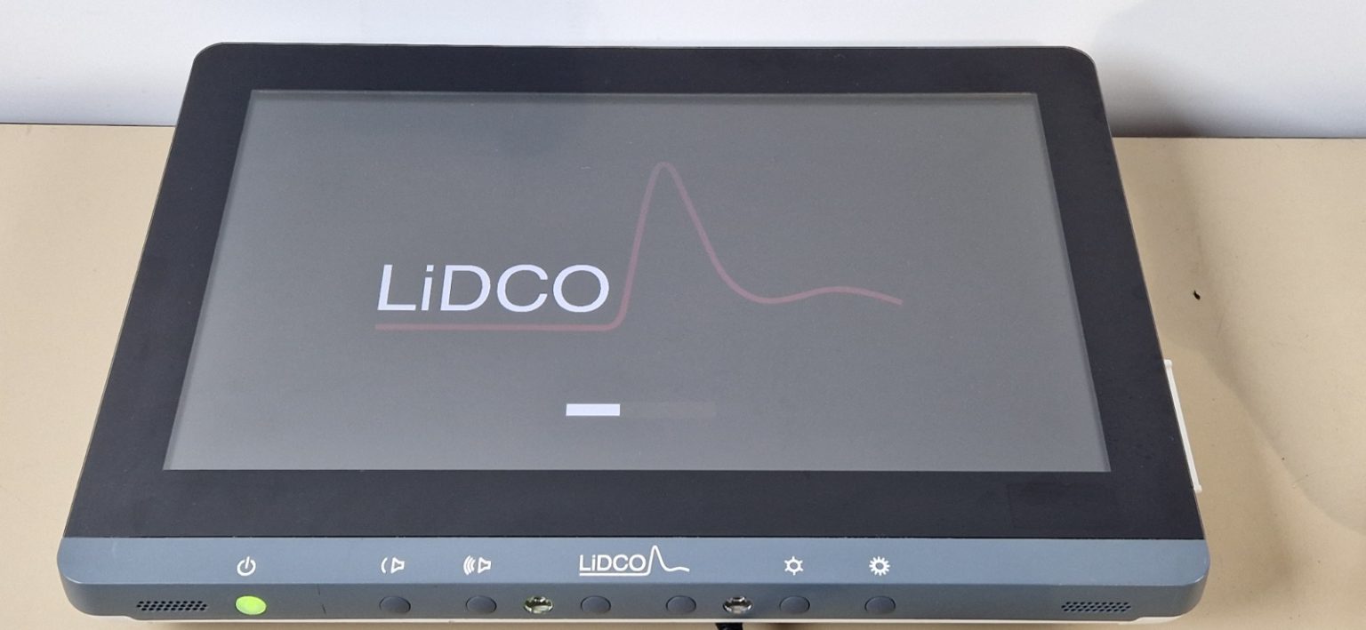 LIDCO Rapid Hemodynamic Monitor Ref.HM 92-01 Software Version with ...