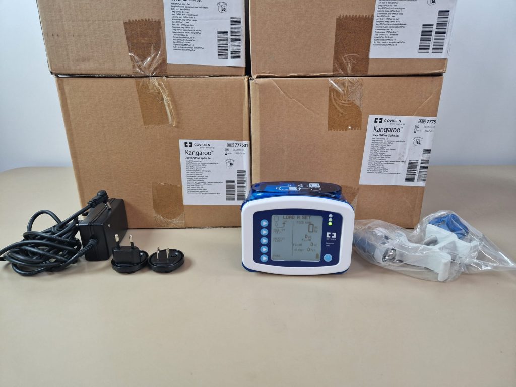 KANGAROO joey feeding pump with 120 feeding sets (60x Joey enplus 3 in ...