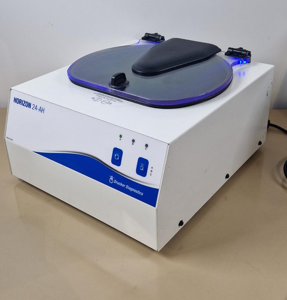 DRUCKER DIAGNOSTICS Horizon 24-AH Centrifuge 164 cycle with power adapter Centrifuge – Welcome to